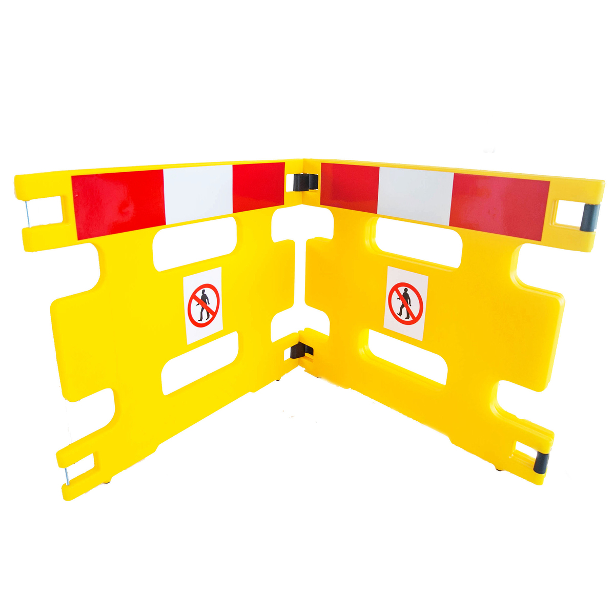 Safety barriers Super Guard & Warning Sign - set of 2 panels | Barriers ...