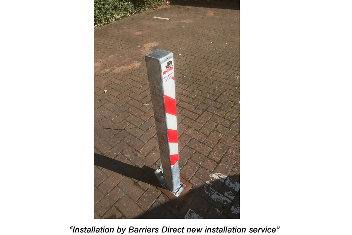 Parking Post Removable Galvanised & Powder Coated Colours Available ...