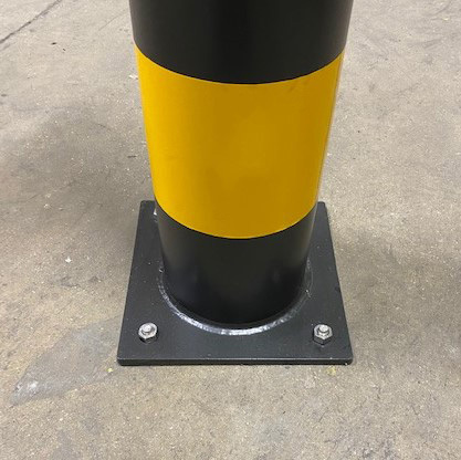 Bollards Impact Protection (60-323mm DIA) 900mm above ground - Hi Viz ...