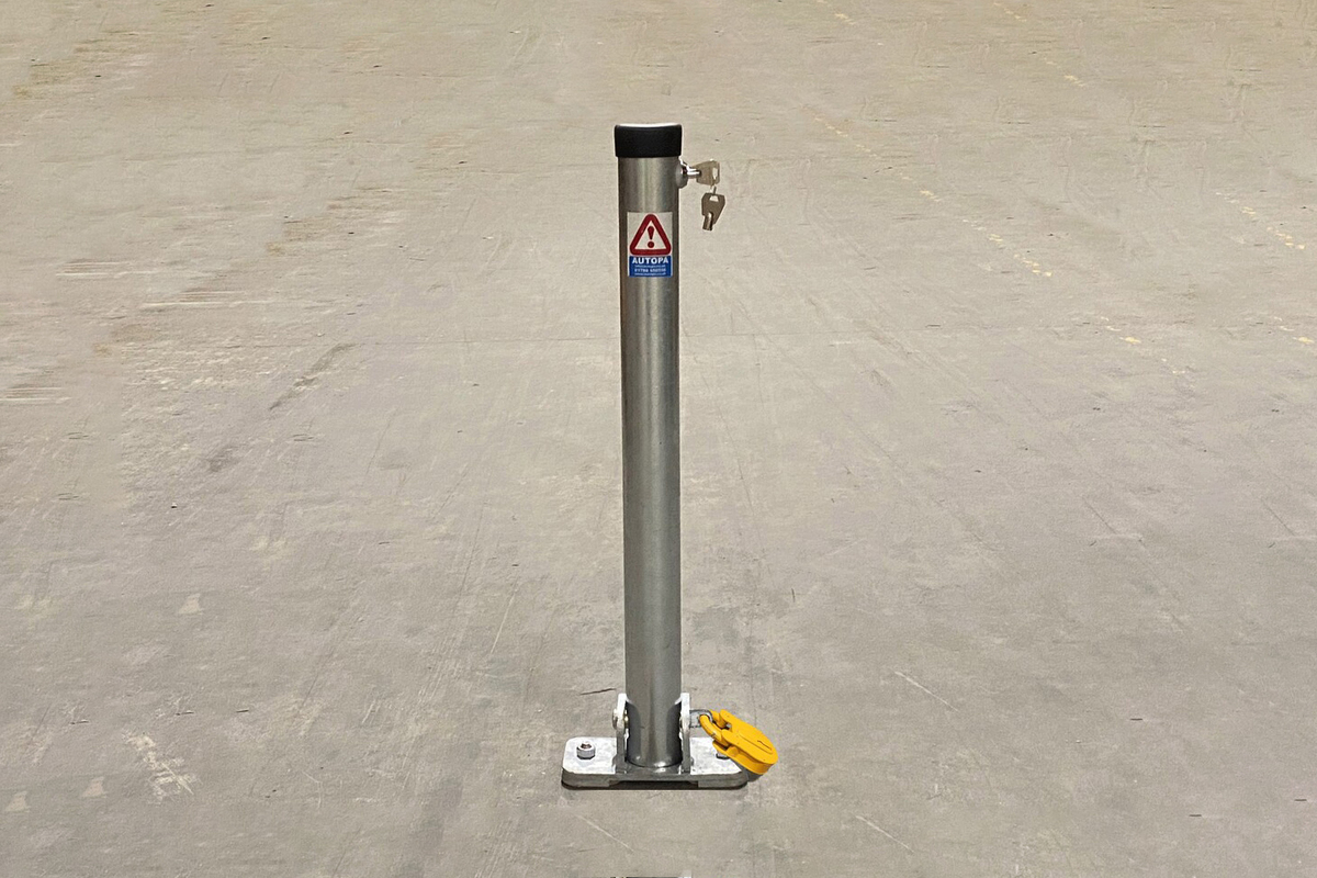 Parking Hinged Post with Integral lock for Fire Brigade Access ...