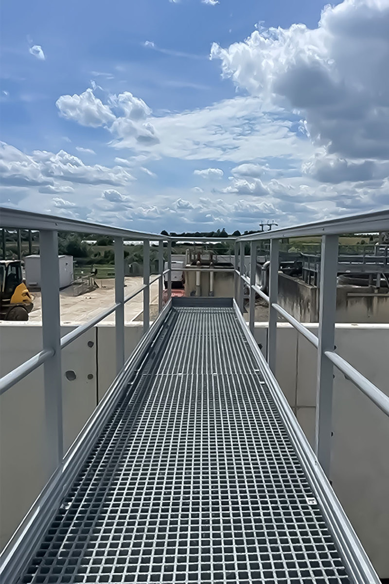 Anti-Slip Grating GRP (Glass Reinforced Plastic) Matting - 50mm depth ...