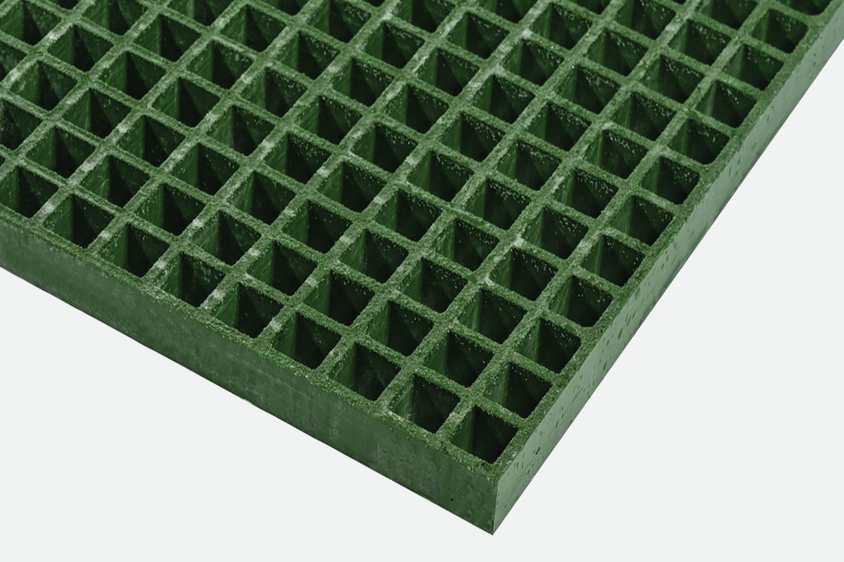 Anti-Slip Grating GRP (Glass Reinforced Plastic) Matting - 50mm depth ...