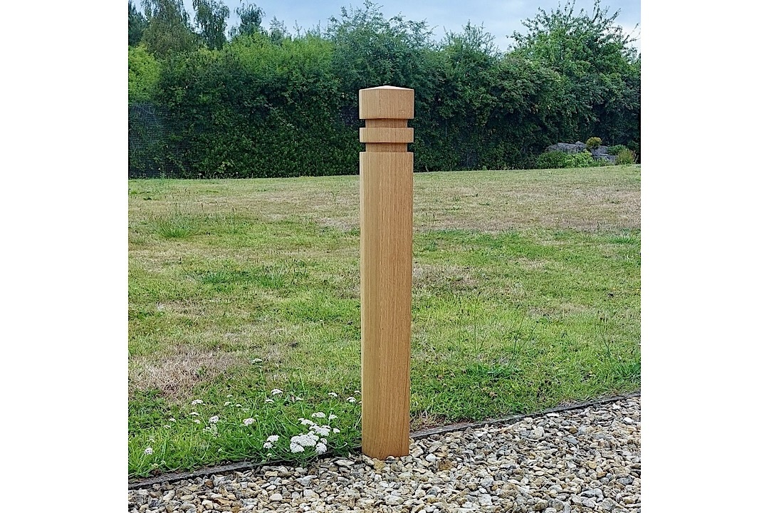 Seaton ECO Timber Bollard: Durable, Characterful & Natural Larch or Oak ...