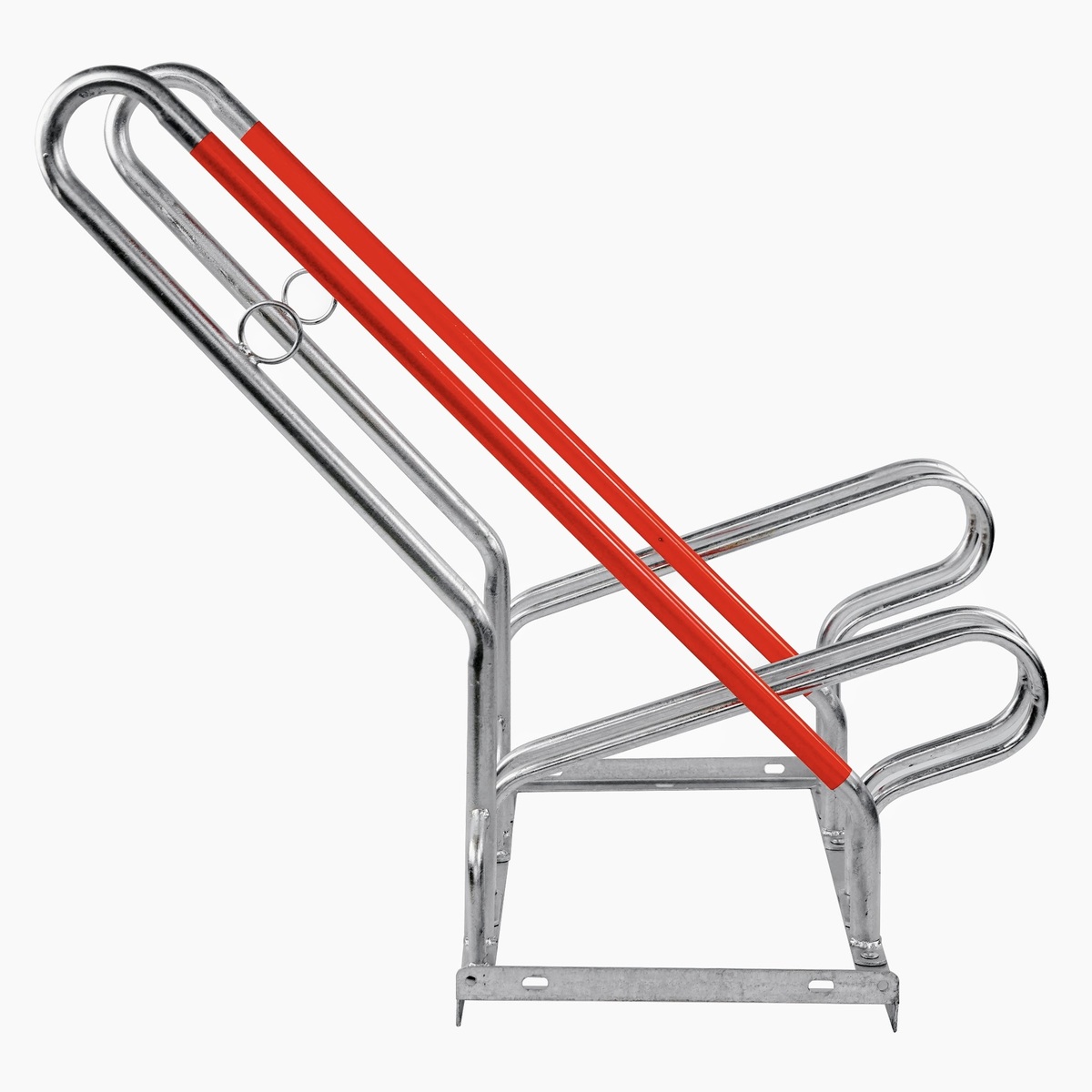 Hybrid City Bicycle Rack (2-6): Supports High Hoop Parking Robust ...