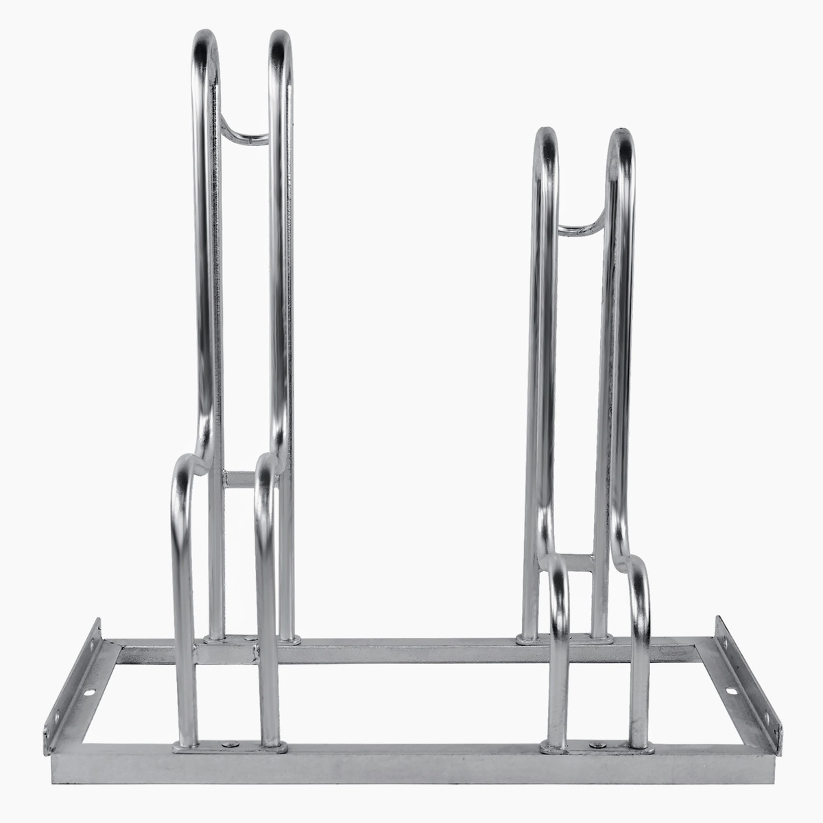 Tall Wheel Single-Side Bike Rack: Efficient Parking (2-6 Bicycles) Galv ...